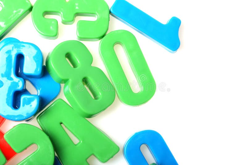 Conjunto numérico imagem de stock. Imagem de alfabeto - 9904125