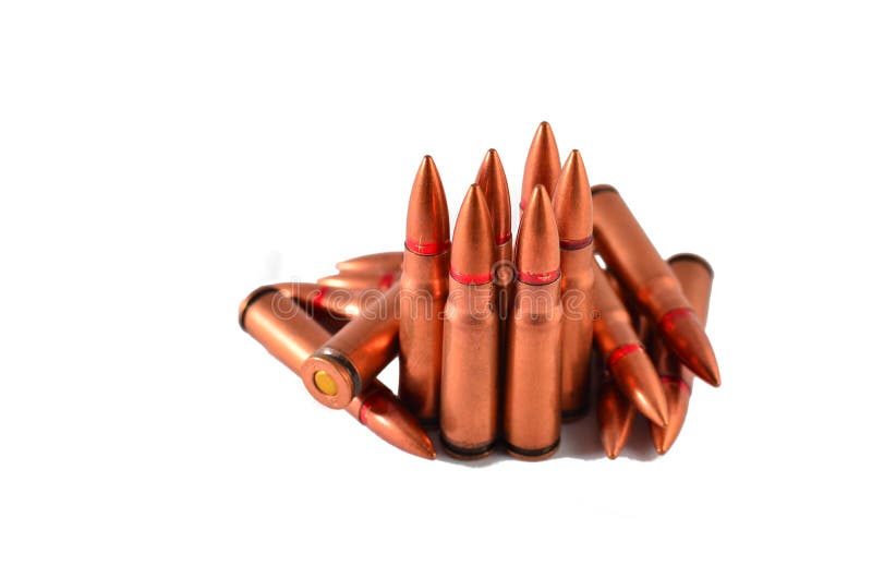 AK 47 ammo stock image. Image of armed, dangerous, assault - 47137537