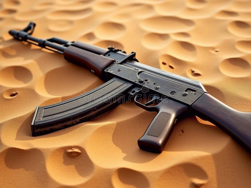 AK47 Assault Rifle. Russian Kalashnikov Assault Rifle Stock ...