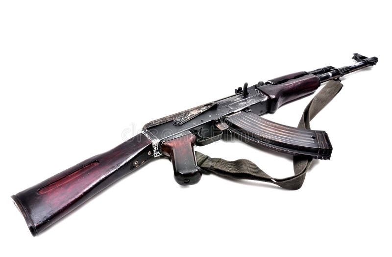 Ak 74 de kalachnikov photo stock. Image du isolement - 30006634