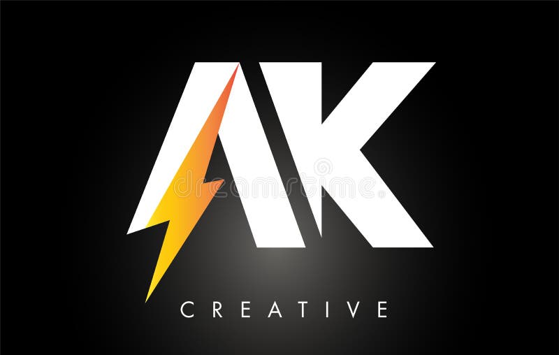 Abstract Letter Ak Logo Design Idea Stock Illustrations – 284 Abstract ...