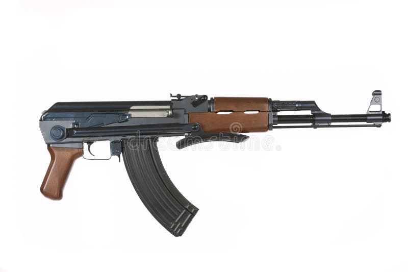 AK47-geweer stock foto. Image of agressie, bescherming - 6510708