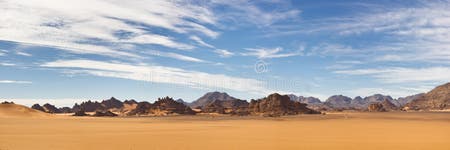 Akakus (Acacus) Mountains, Sahara, Libya Stock Photo - Image of arid ...