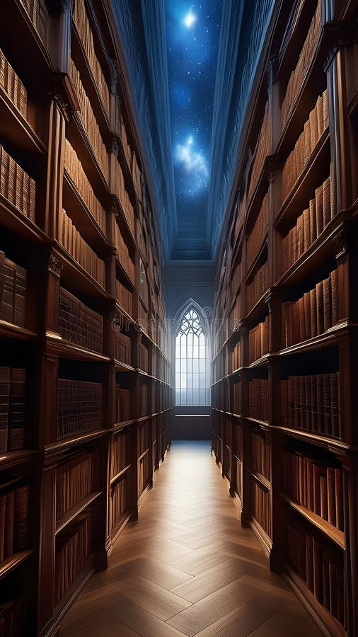 Akashic Chronicles, Universal Library. Stock Image - Image of guidance ...