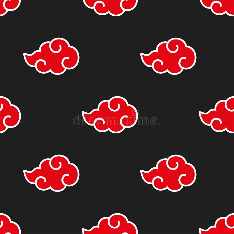 Asian Auspicious Clouds Seamless Pattern Stock Illustration ...