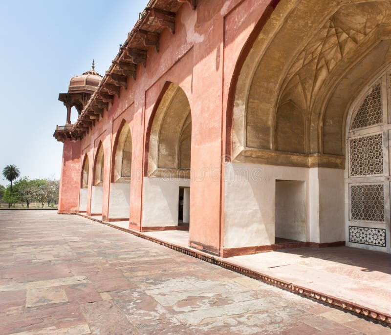 Akbar s tomb, Agra, India stock photo. Image of asian - 24626520