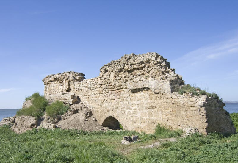 Akkerman Fortress in Ukraine Stock Photo - Image of clear, odessa: 17377412