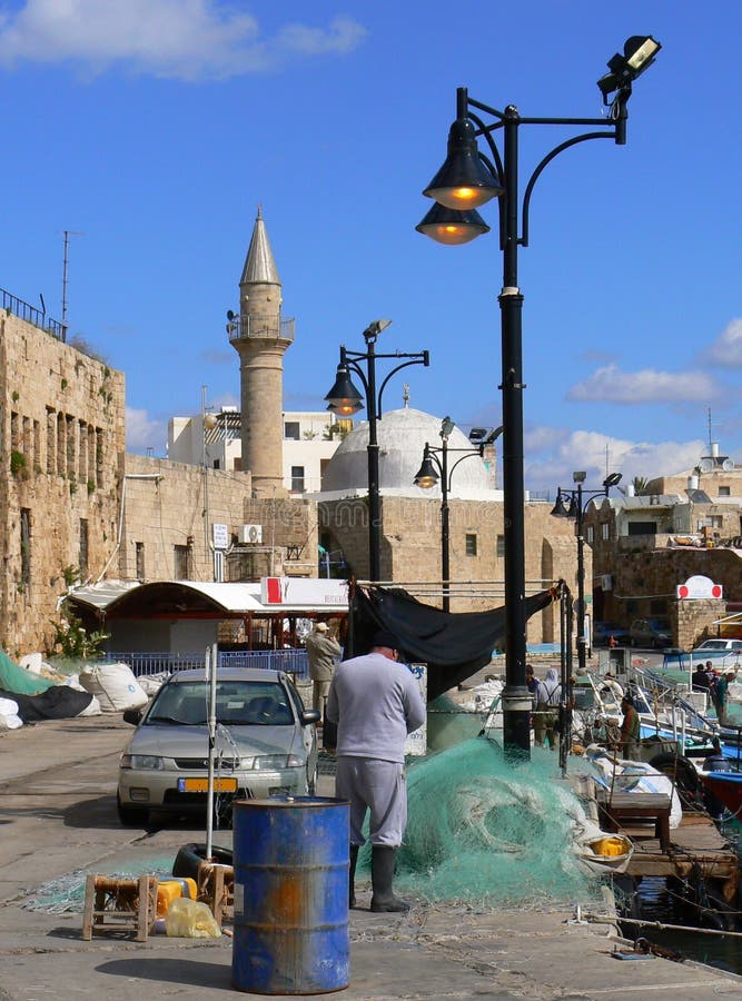 Akko, Israel editorial photo. Image of diesel, church - 14759836