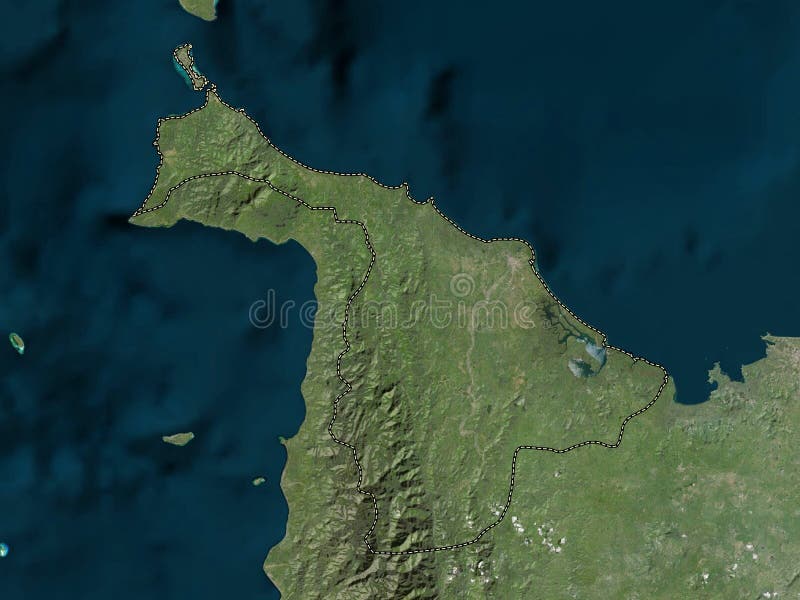 Aklan, Philippines. Low-res Satellite. No Legend Stock Illustration ...