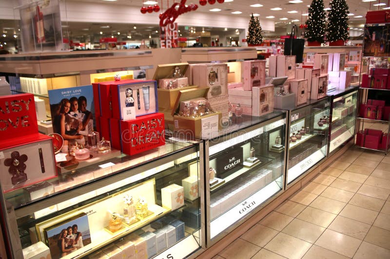 Akron Ohio May 22, Assorted Perfume Counter. Editorial Stock Photo ...