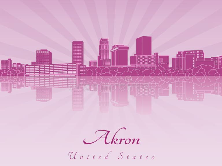 Akron Skyline Stock Illustrations – 103 Akron Skyline Stock ...