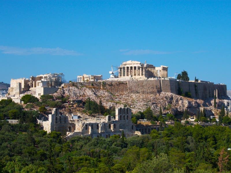 Akropol obraz stock. Obraz złożonej z kultura, historia - 31737519