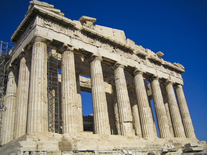 Akropol Athens zdjęcie stock. Obraz złożonej z bogini - 2332954