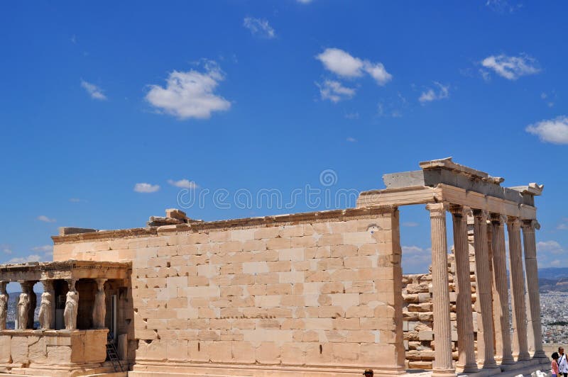 Akropol, Ateny Grecja zdjęcie stock. Obraz złożonej z grecja - 33628552