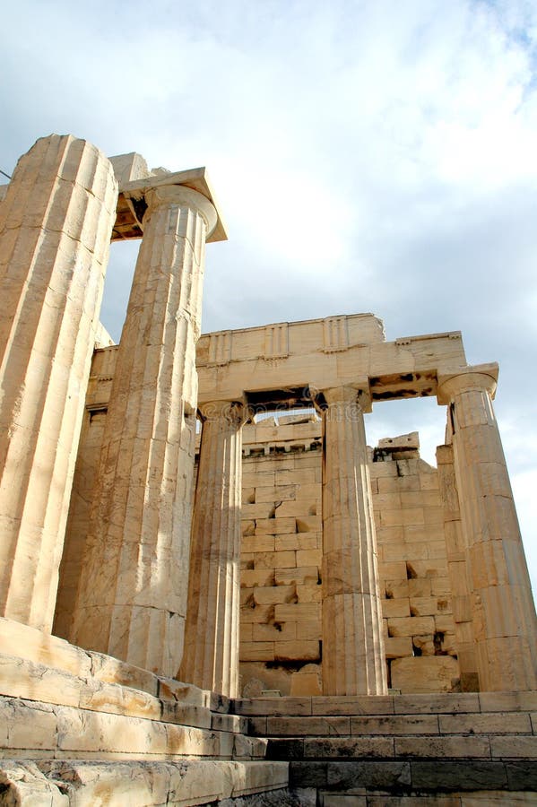 Akropol Athens zdjęcie stock. Obraz złożonej z bogini - 2332954
