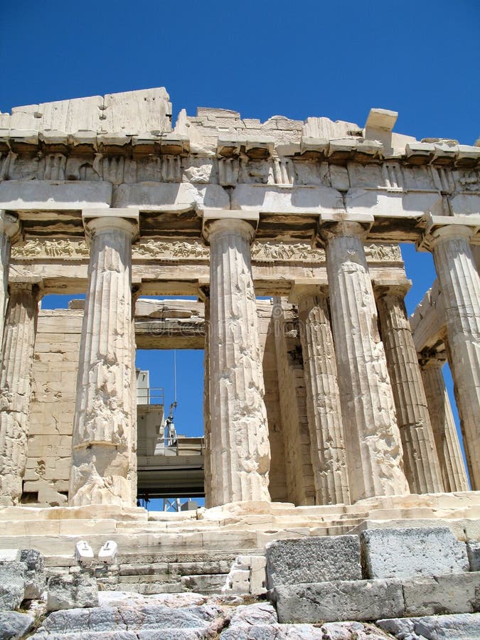 Akropol Av Aten, Grekland 3 Fotografering för Bildbyråer - Bild av ...