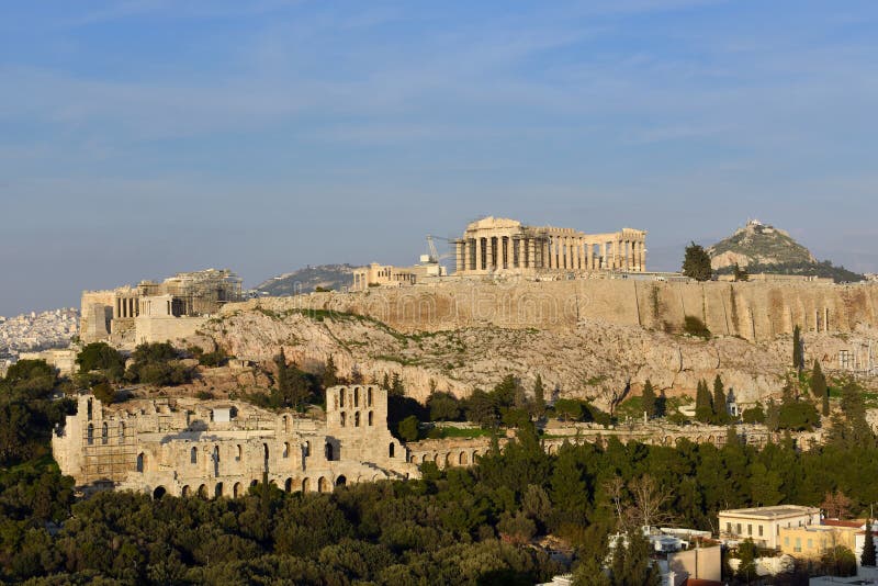 Akropolis-Museum Athen Griechenland Stockfoto - Bild von akropolis ...