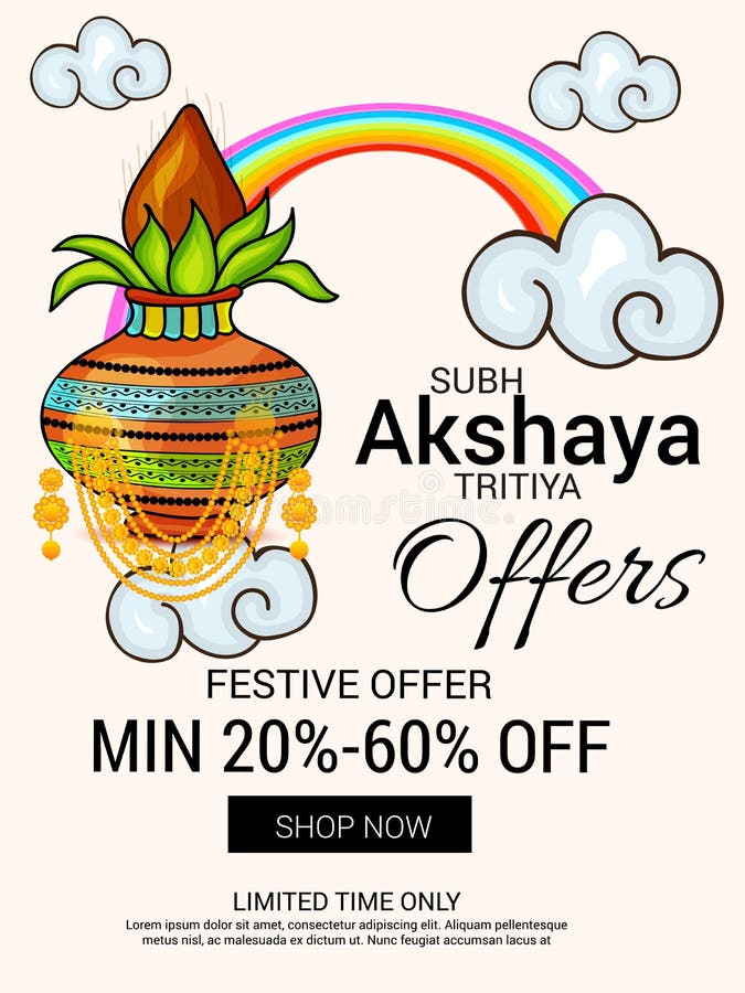 Akshaya Tritiya. stock illustration. Illustration of holiday - 90474767
