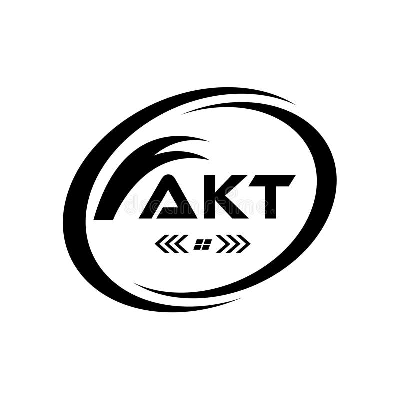 AKT Letter Logo Design. AKT Simple and Modern Monogram Logo Stock ...