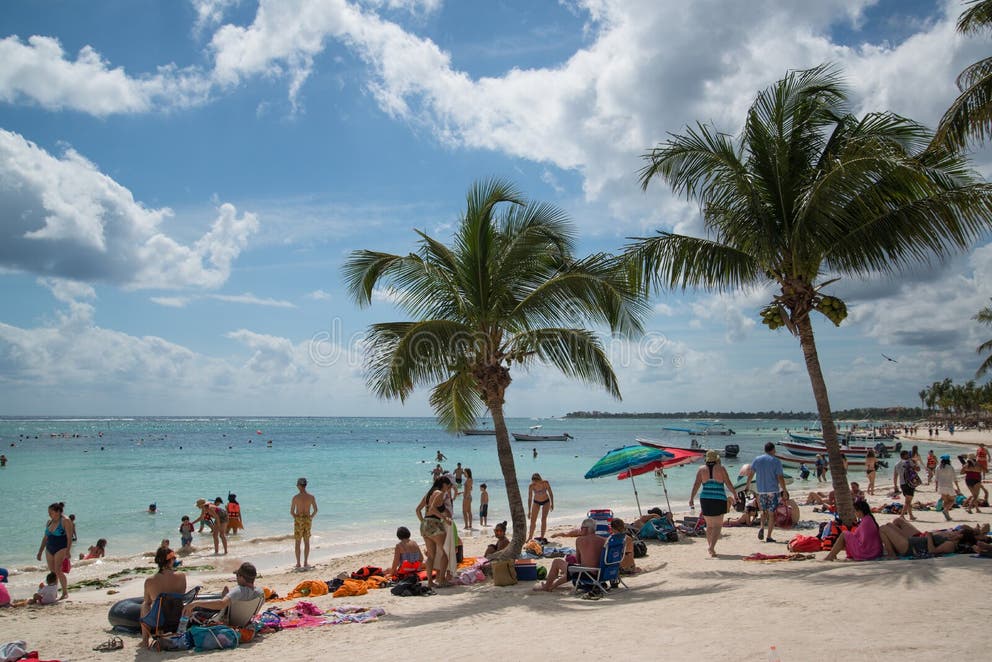 Akumal-Strand redaktionelles bild. Bild von strand, türkis - 90271000