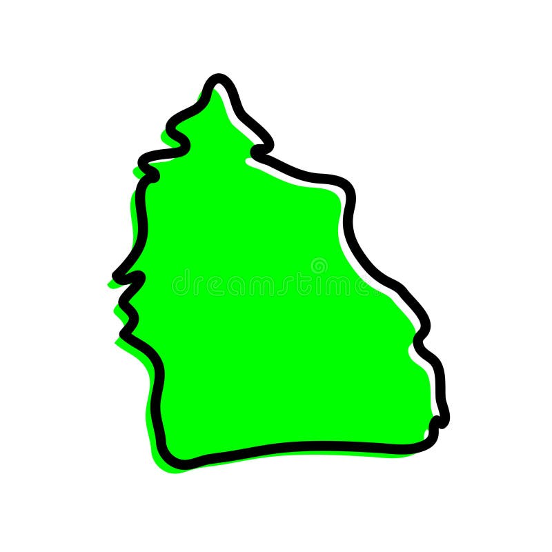 Akwa Ibom State of Nigeria Vector Map Illustration Stock Illustration ...