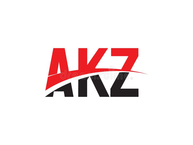 AKZ Letter Initial Logo Design Vector Illustration Stock Vector ...