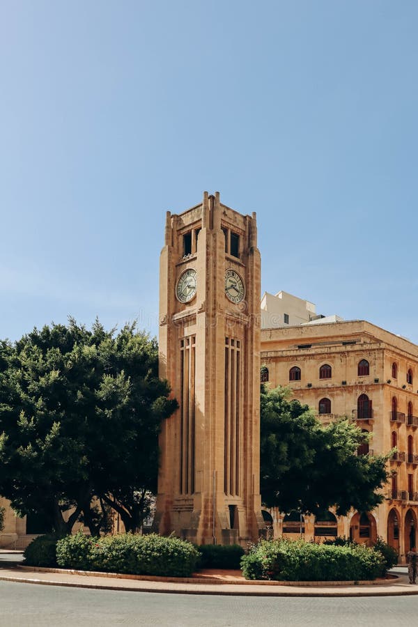 Al-Abed Clock Tower (Rolex Clock Tower) in the Beirut Central District ...