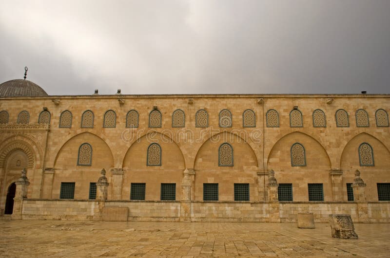 Al Aksa Mosque, Jerusalem, Israel Stock Image - Image of middle ...