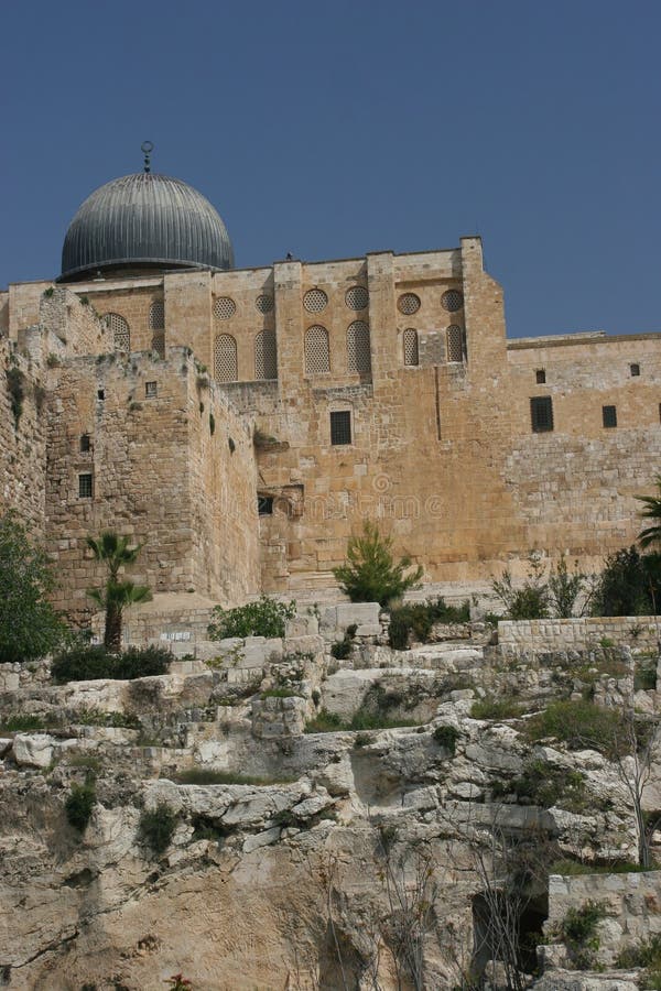 Al Aqsa Mosque stock image. Image of islam, mosque, western - 685213