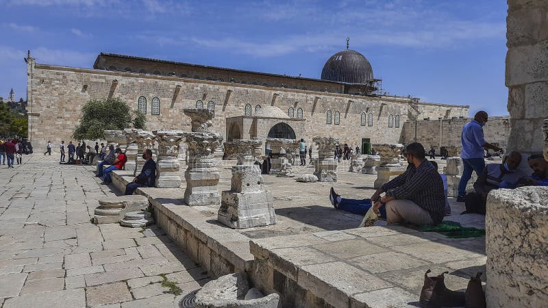 Al-Aqsa Mosque Compound in Jerusalem Editorial Image - Image of israel ...