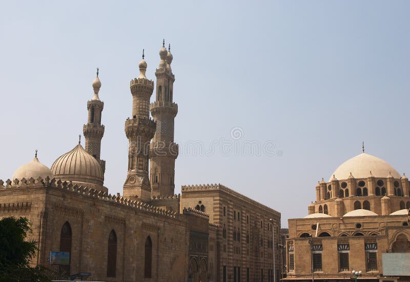 Al-Azhar Mosque stock image. Image of mosque, background - 10415879