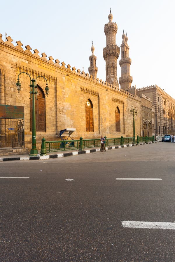 Al-Azhar Mosque stock image. Image of mosque, background - 10415879