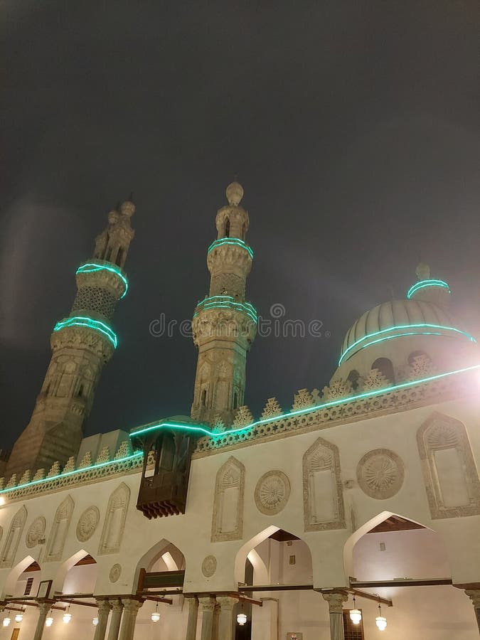 Al Azhar mosque stock photo. Image of azhar, education - 271850296