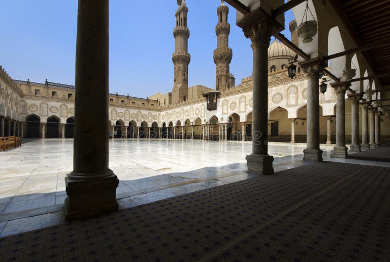 Al-Azhar Mosque stock photo. Image of building, courtyard - 27712614