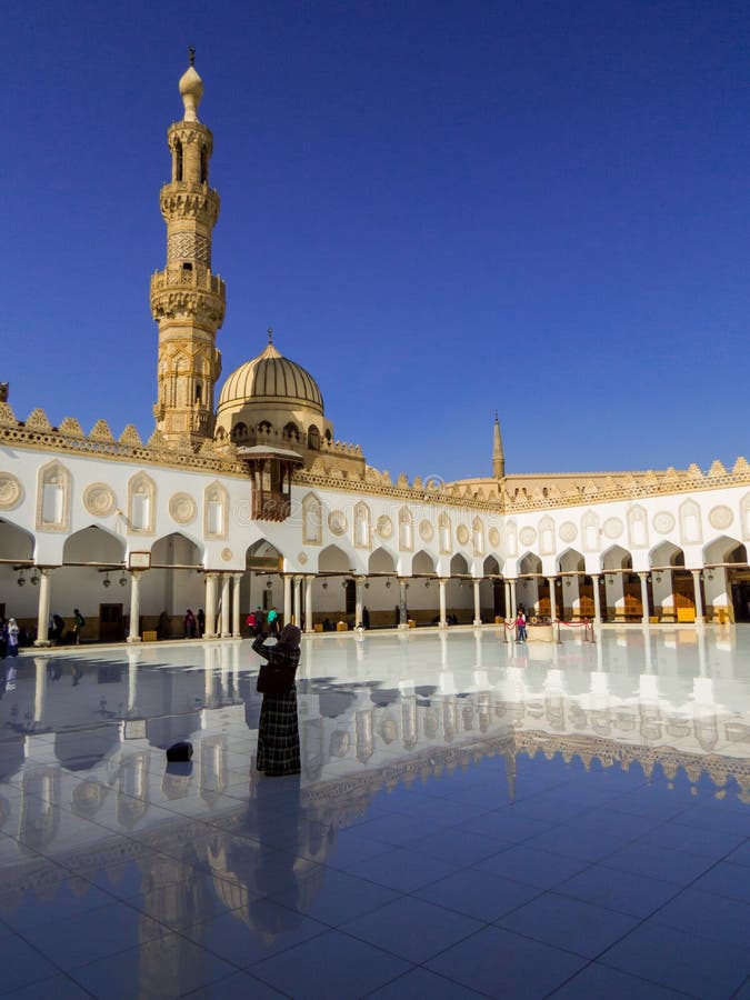 Al Azhar Mosque, Cairo, Egypt 图库摄影片 - 图片 包括有 开罗, 穆斯林: 166274847