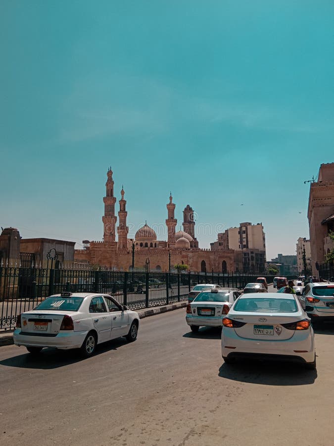 Al-Azhar Mosque in Egypt Islamic Civilization Flourished Here Editorial ...