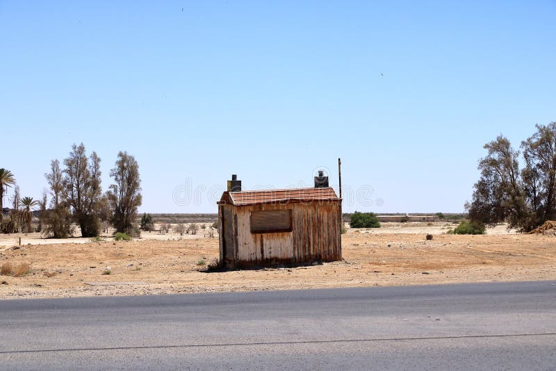 Al-Azraq, Jordan - May 08 2024: the Small Town in Eastern Jordan on the ...