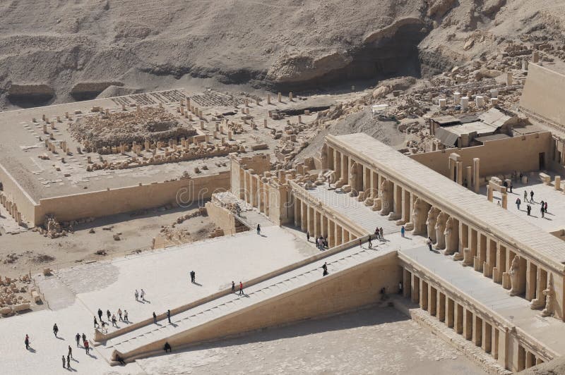 Al Bahari De Egipto - De Deir Imagen de archivo - Imagen de tebas ...