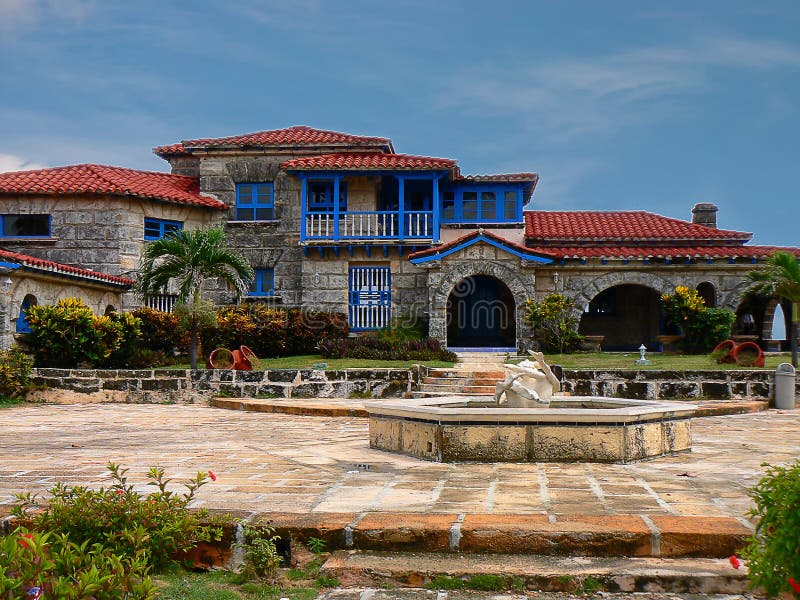 Al Capone`s Old Villa in Varadero Editorial Stock Image - Image of ...