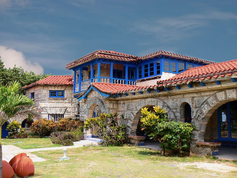 Al Capone`s Old Villa in Varadero Editorial Photo - Image of casa ...