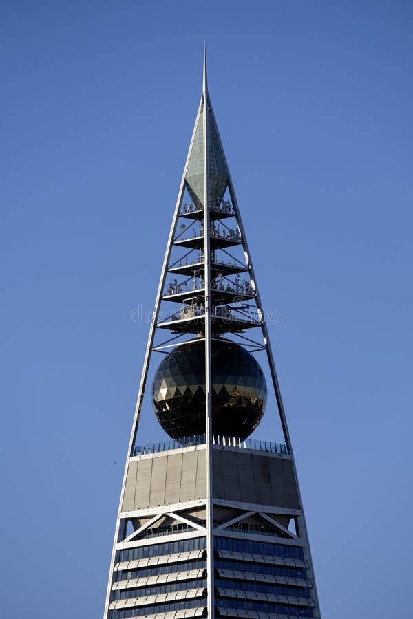 Al Faisaliah Tower in Riyadh Saudi Arabia Editorial Stock Image - Image ...