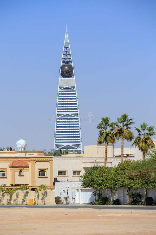 Al Faisaliah Tower in Riyadh Stock Photo - Image of faisaliyah, riad ...