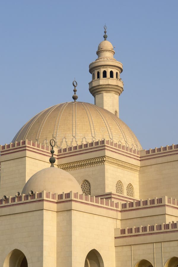Al-Fateh Grand Mosque in Bahrain Stock Image - Image of bahrain ...