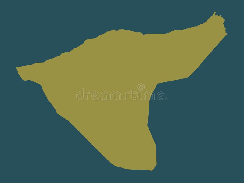 Al Hasakah, Syria. Solid. No Legend Stock Illustration - Illustration ...