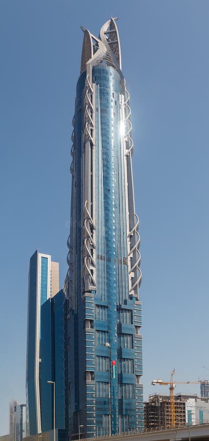 Al Hekma Tower Modern Skycraper in Dubai, United Arab Emirates ...