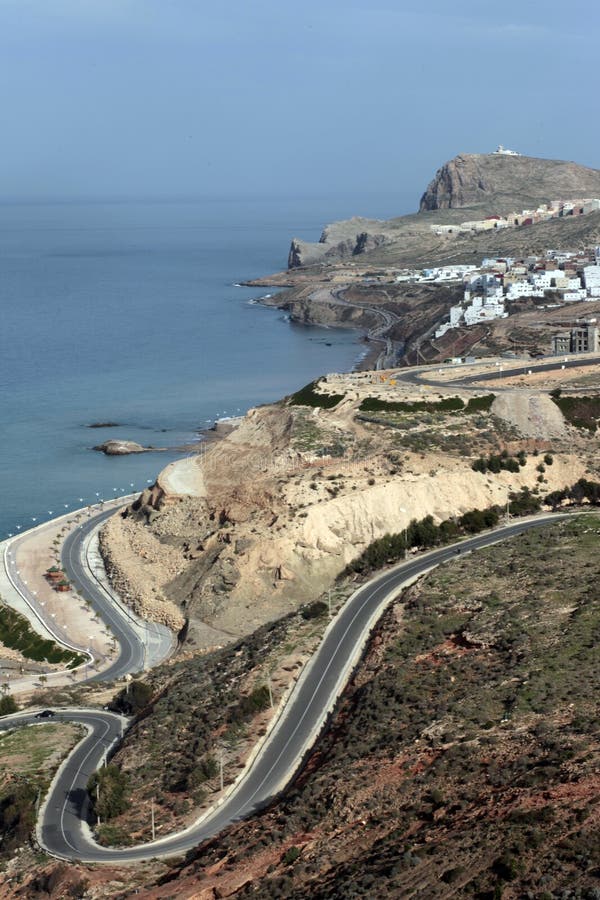 Al Hoceima, Marokko stock afbeelding. Image of noordelijk - 17487327