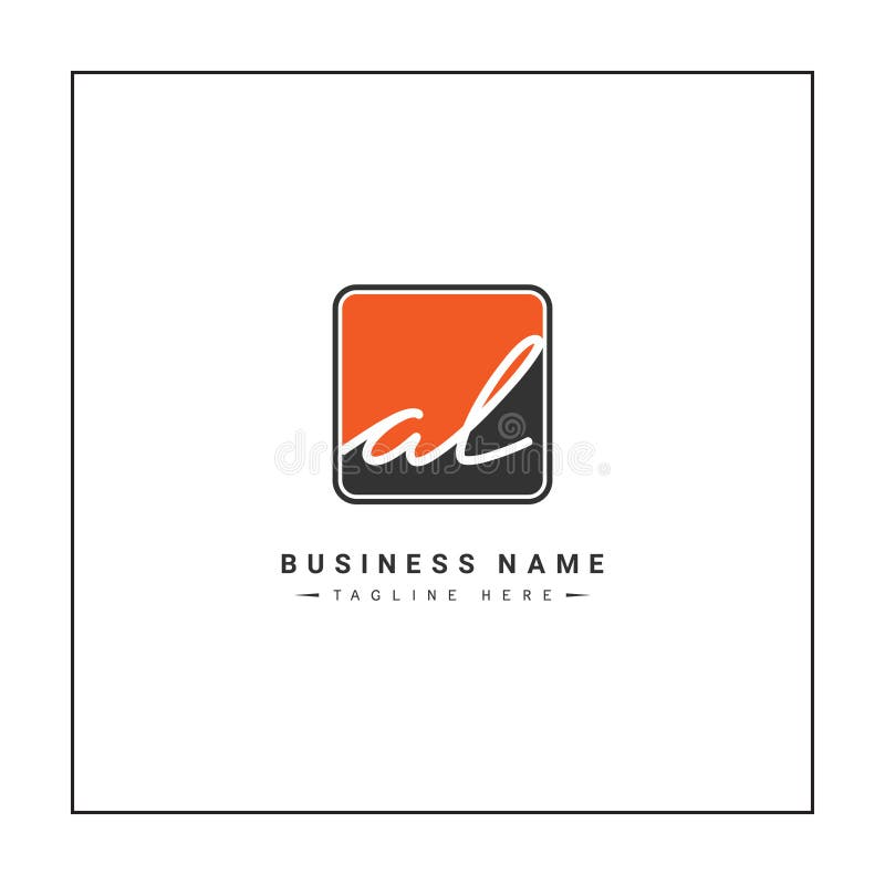 AL Initial Letter Signature Logo Template - Handwritten Vector Logo ...