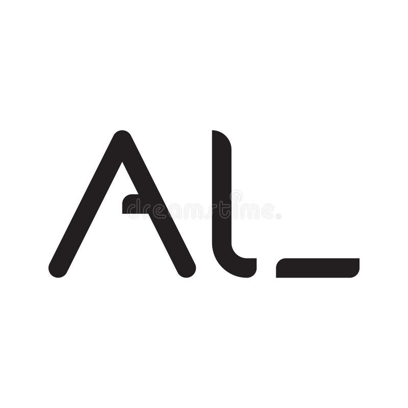 Al Initial Letter Vector Logo Icon Stock Vector - Illustration of ...