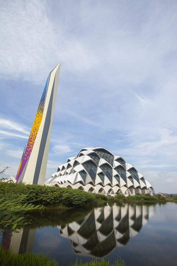 Al Jabbar Graet Mosque of West Java, a Brand New Mosque, One of the ...