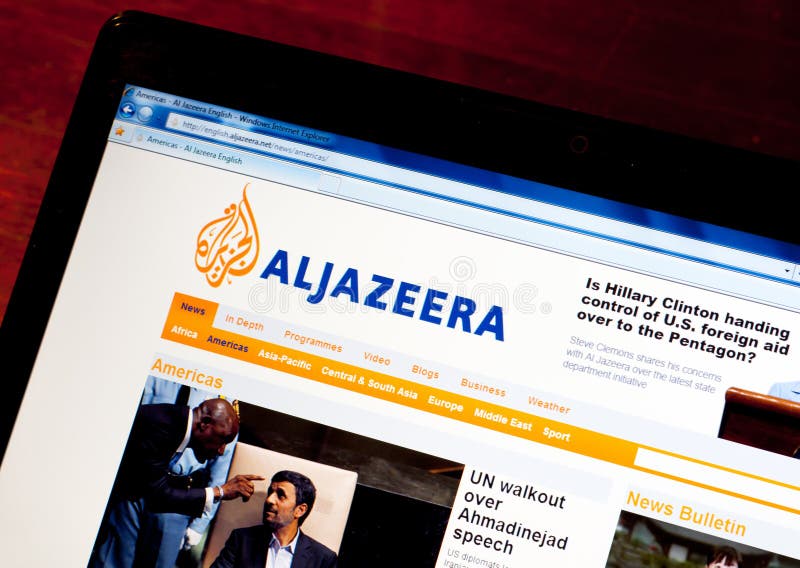 Al Jazeera English editorial stock photo. Image of media - 16193663